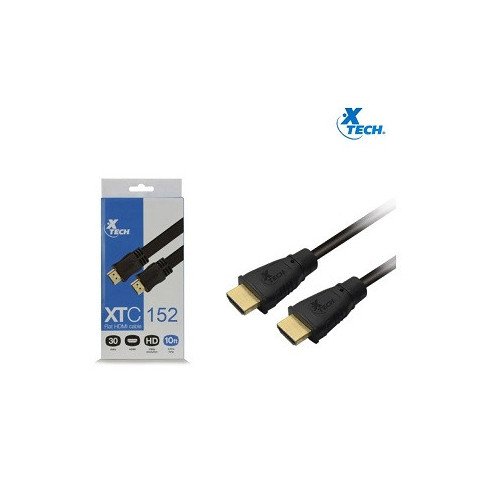 Xtech Video Cable Hdmi Male To Hdmi 10Ft en oferta - cómpralo solo en Mi Bodega Ec.