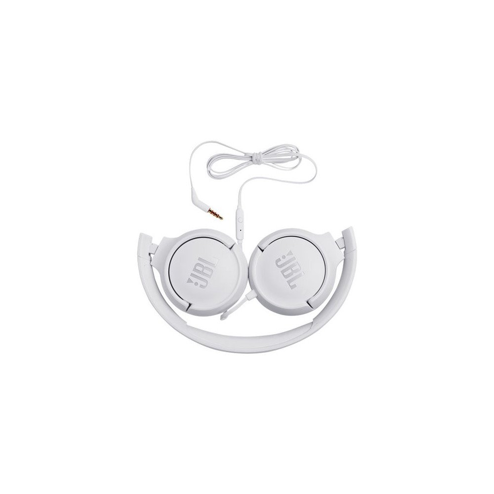 Jbl Tune 500 Headphones With Mic Onear Wired 35 Mm Jack Wh en oferta ...